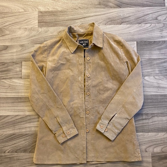 Junction West | Jackets & Coats | Vintage 0 Leather Jacket | Poshmark